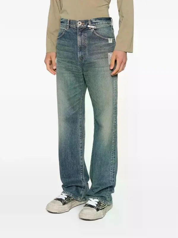 Mihara Yasuhiro Flare Tapered Jeans