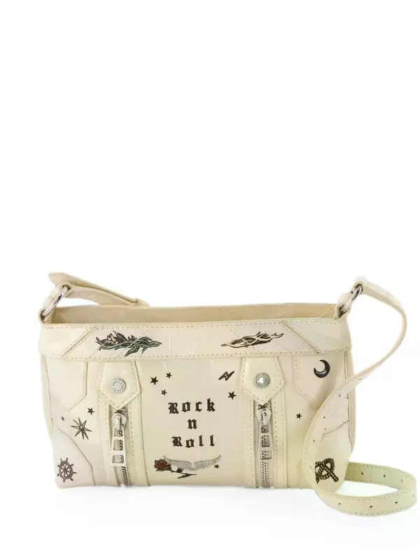 Zadig&Voltaire Sunny Mood Tattoo Crossbody Bag - Neutrals