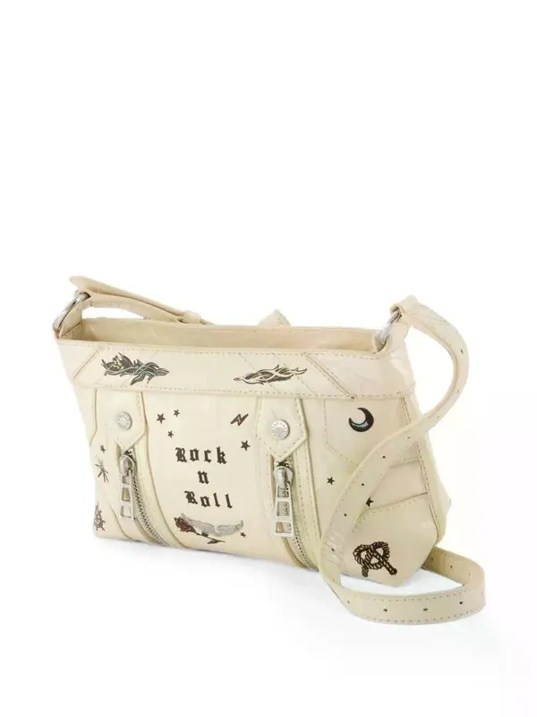 Zadig&Voltaire Sunny Mood Tattoo Crossbody Bag - Neutrals