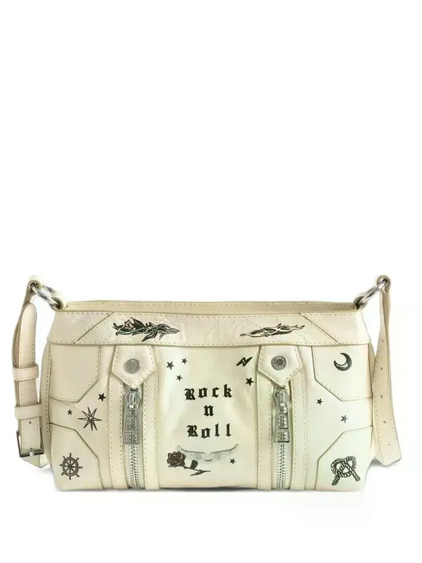Zadig&Voltaire Sunny Mood Tattoo Crossbody Bag - Neutrals