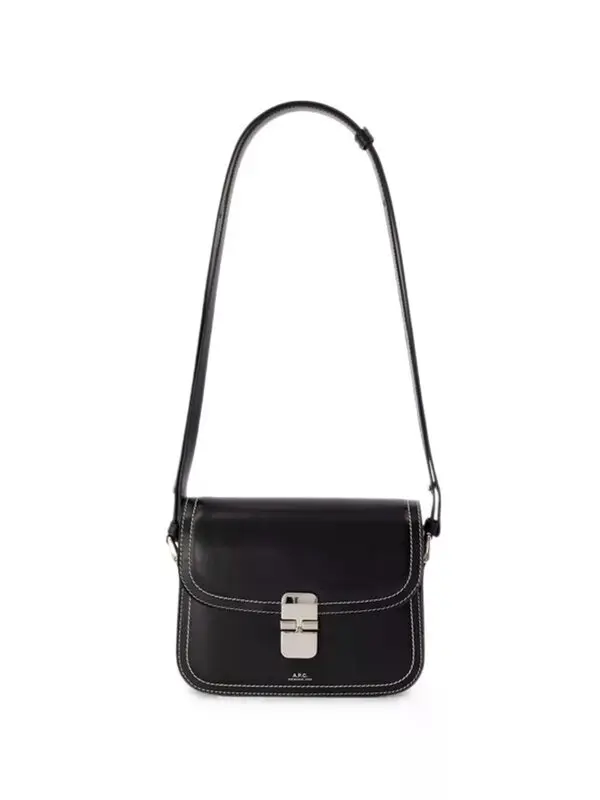 A.p.c. Grace Contrast-stitch Shoulder Bag
