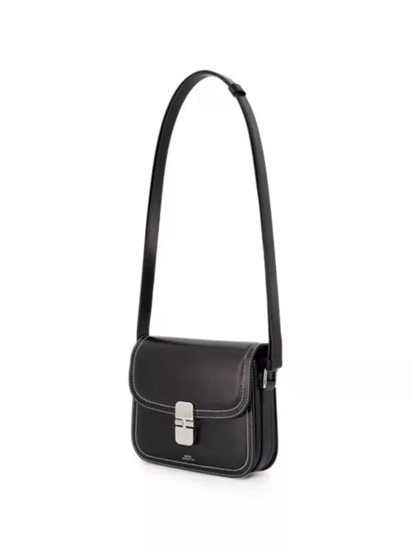 A.p.c. Grace Contrast-stitch Shoulder Bag