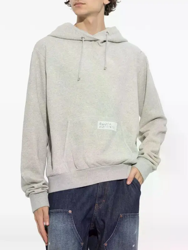 MAISON MARGIELA Bird-print Drawstring Hoodie