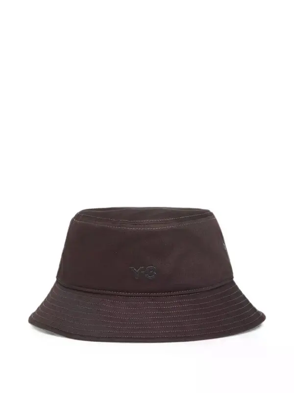 Y3 Logo-embroidered Bucket Hat