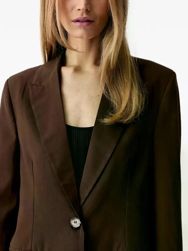 VICOLO Button-back Notched-lapels Jacket