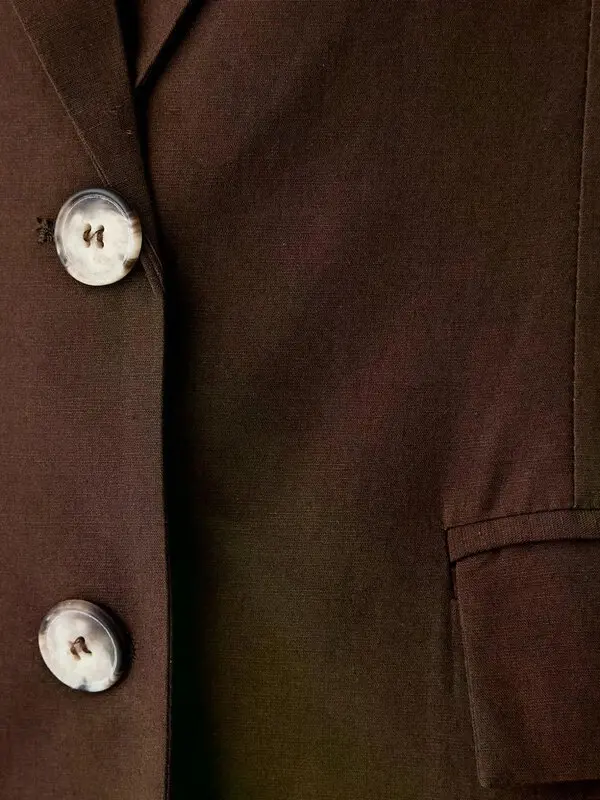 VICOLO Button-back Notched-lapels Jacket