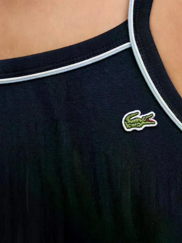 Lacoste Logo-patch Contrast-trim Top