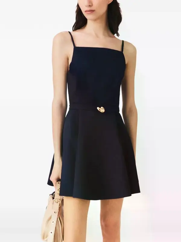 Maje Square-neck Mini Dress
