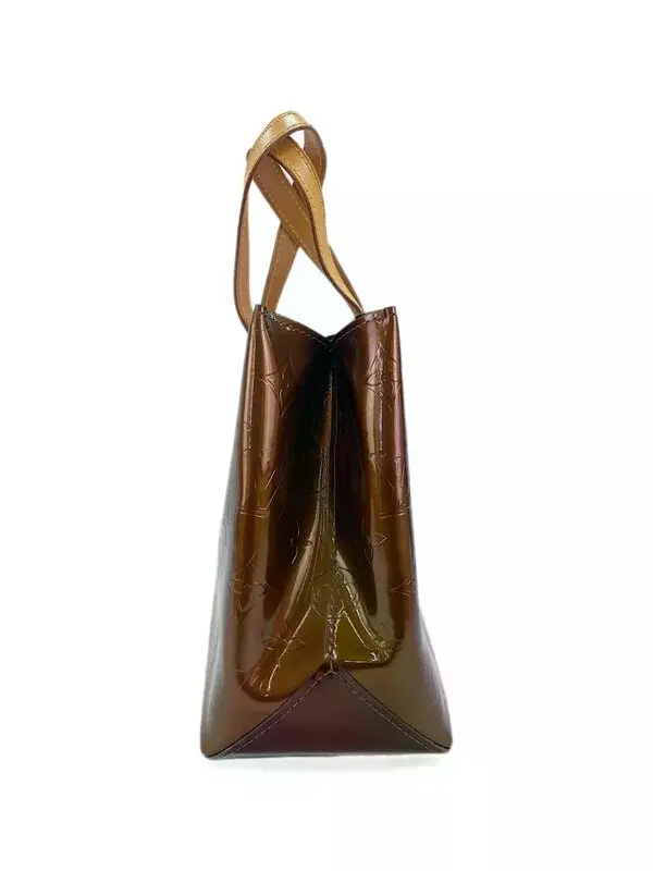 LOUIS VUITTON Monogram Vernis Reade Pm Handbag - Brown