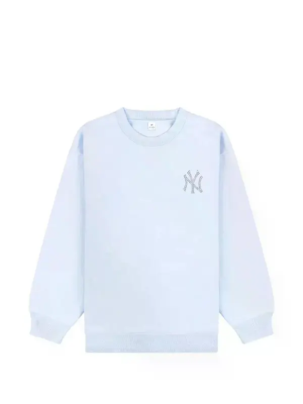 SPORTY & RICH Yankees Krystal Sweater - Blue