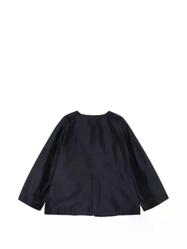 JIL SANDER Zip-up Collarless Jacket