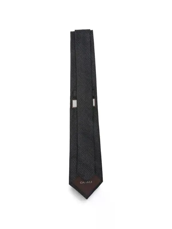 Canali Patterned Silk Tie