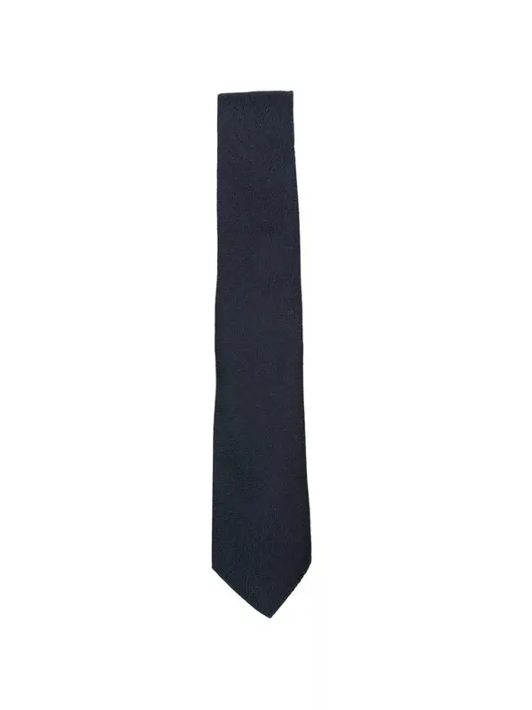 Canali Diamond-weave Wool Tie