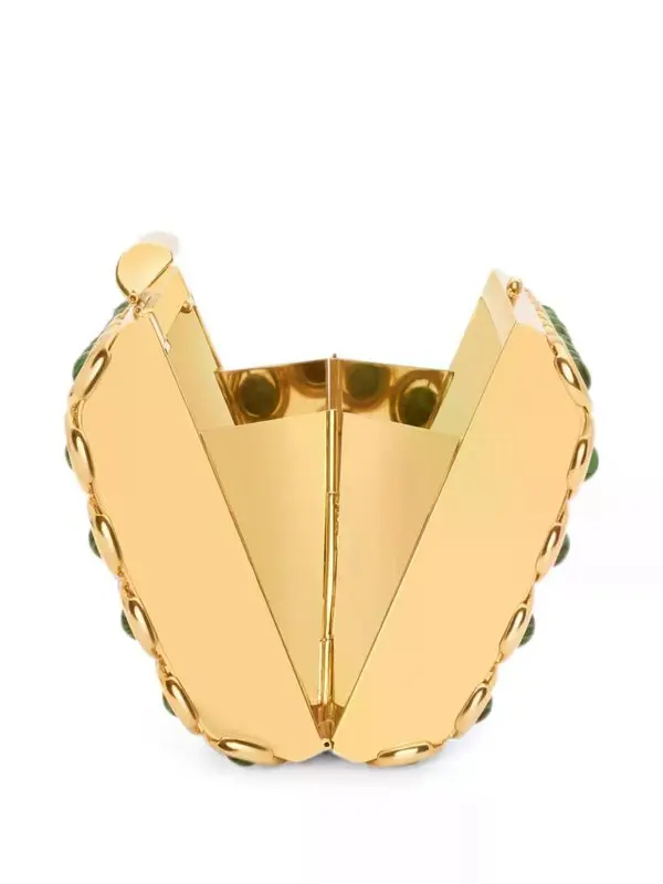 Oscar De La Renta Mini Saturn Clutch Bag