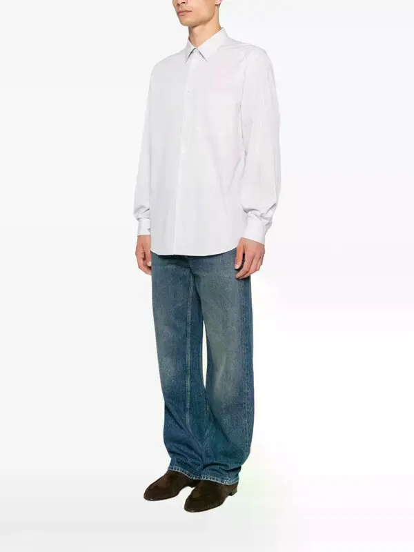 THE ROW Pace Striped Shirt