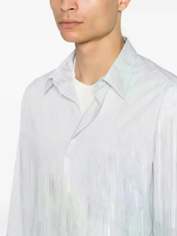 THE ROW Pace Striped Shirt