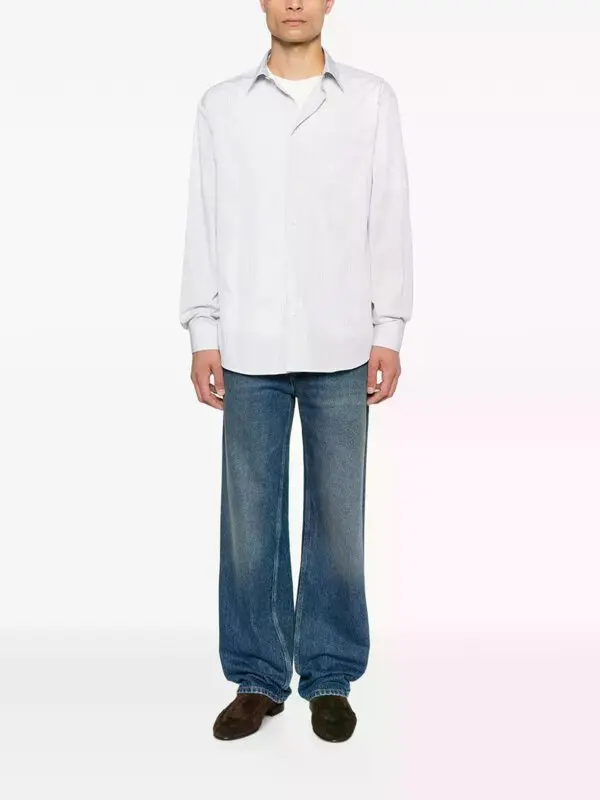 THE ROW Pace Striped Shirt - White