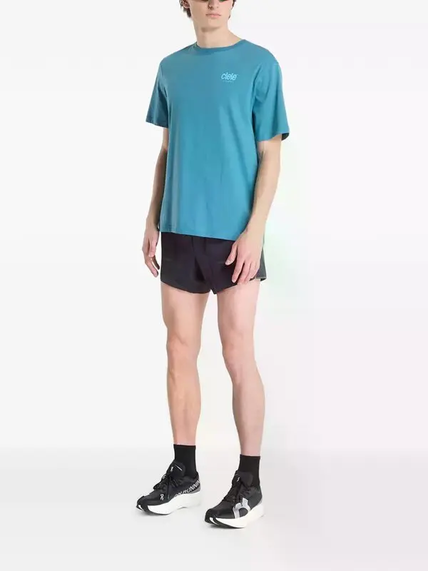 CIELE Atshort 5 Logo-patch Elasticated-waist Shorts