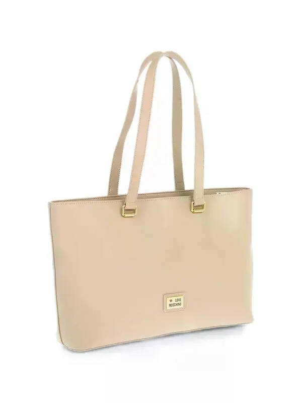 Moschino Heart-clasp Pocket Shoulder Bag