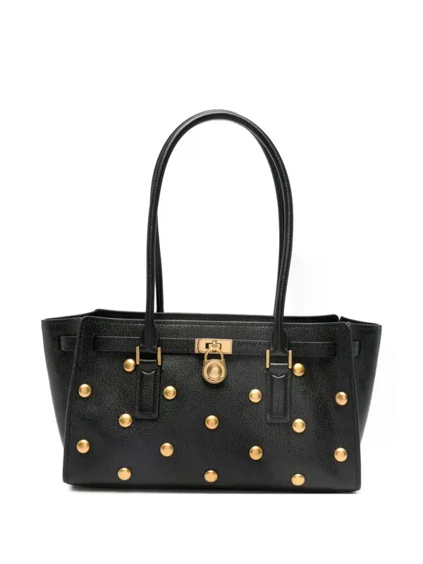Michael Kors Studded Leather Shoulder Bag