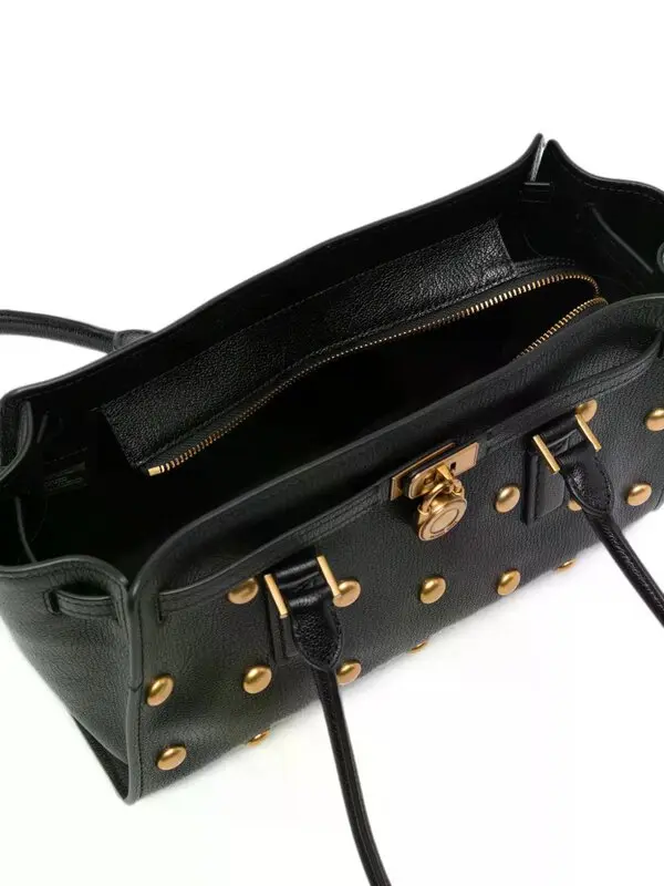 Michael Kors Studded Leather Shoulder Bag