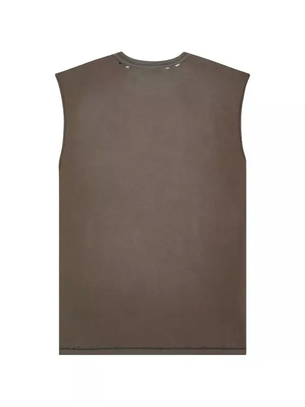 PURPLE BRAND Slab Outline Logo-print Tank Top