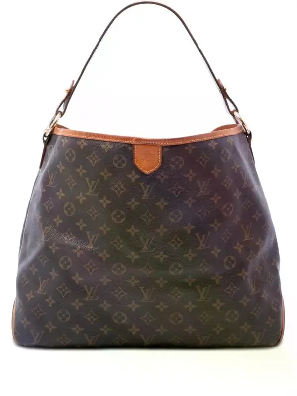 LOUIS VUITTON 2010 Monogram Delightful Mm Hobo Bag - Brown