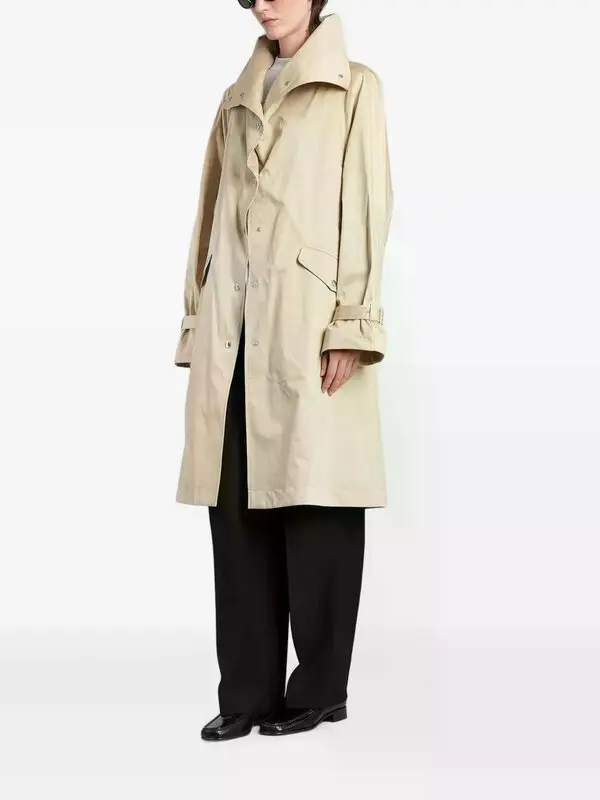 TOTEME Buckled-cuff High-neck Coat