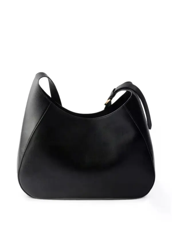 Prada Large Leather Bag - Black