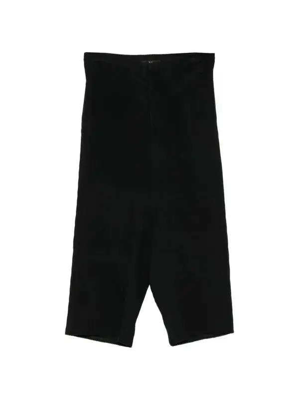 Y’s Ribbed-knit Trousers
