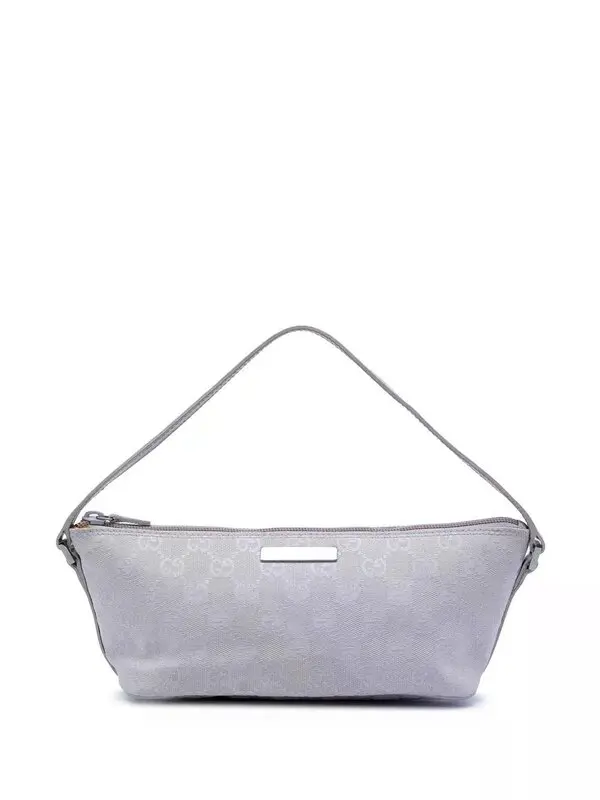 Gucci 2016-2026 Gg Canvas Boat Shoulder Bag - Purple