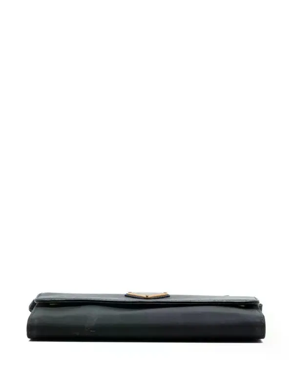 Prada Vitello Move And Tessuto Wallet On Strap Crossbody Bag