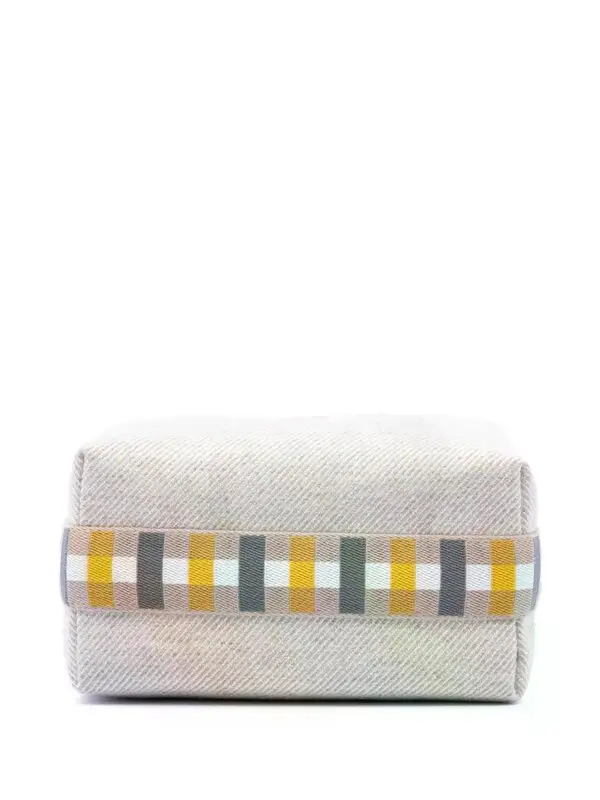 Hermès Wool Bride A Brac Au Carre Case Vanity Bag - Neutrals