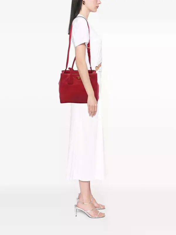 Prada Vitello Daino Convertible Tote Satchel