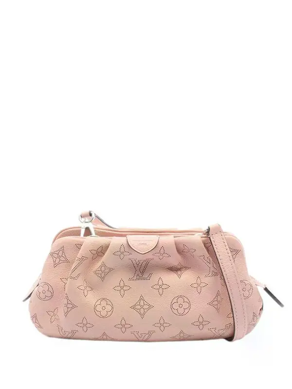 LOUIS VUITTON 2021-2026 Monogram Mahina Scala Mini Pouch Crossbody Bag - Pink