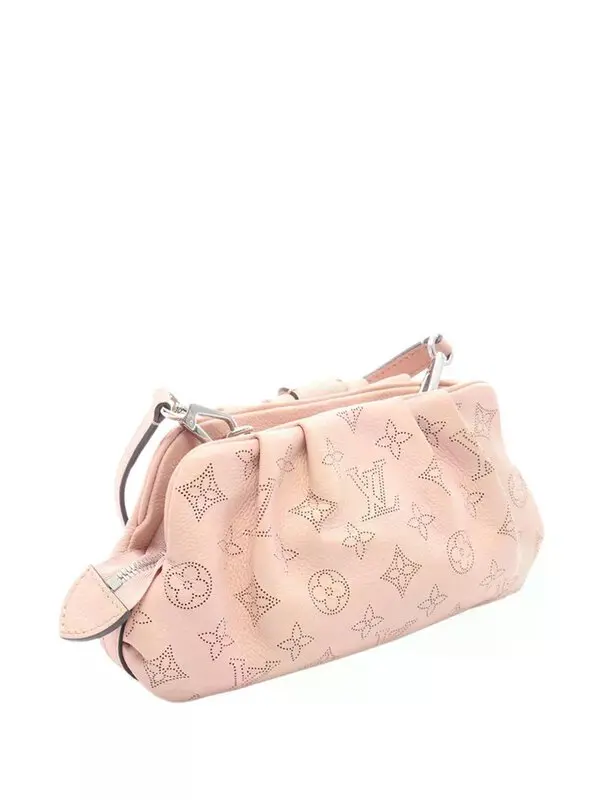 LOUIS VUITTON Monogram Mahina Scala Mini Pouch Crossbody Bag - Pink