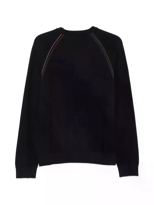Paul Smith Raglan-sleeve Waffle-knit Sweater