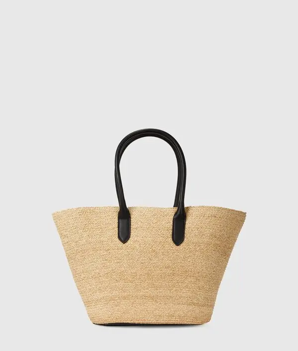 Karl Lagerfeld Woven Large Beach Bag