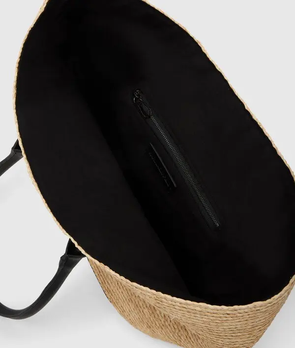 Karl Lagerfeld Woven Large Beach Bag