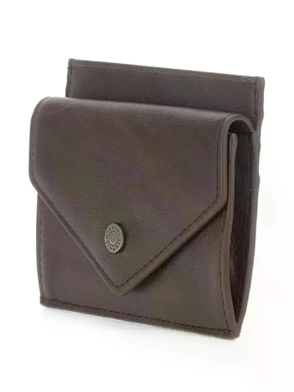 GIANNI CHIARINI Logo-embossed Leather Cardholder