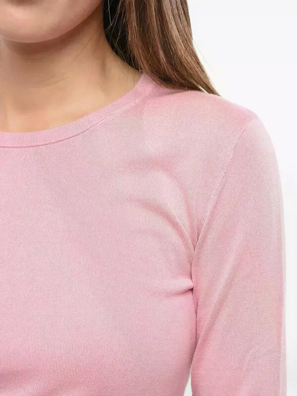 DIESEL® Embroidered Crew Neck Sweater
