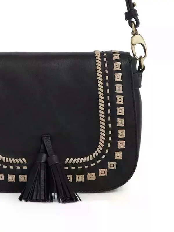 OSPREY Dakota Embellished Shoulder Bag - Black