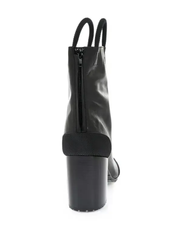 Random Identities Rope-handle Leather Boots