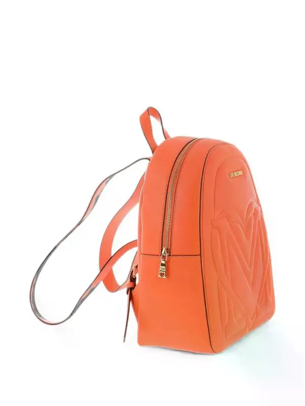 Moschino Plaque Embossed-logo Backpack