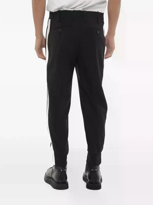 Neil Barrett Slim-fit Track Pants With Contrasting Side Stripe
