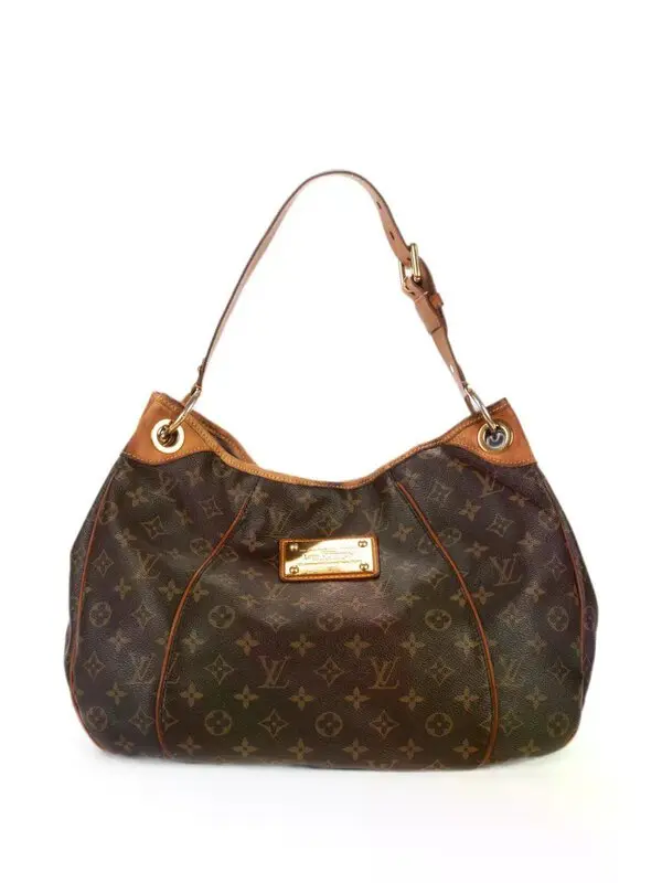 LOUIS VUITTON 2008 Pm Galliera Monogram Canvas Shoulder Bag - Brown