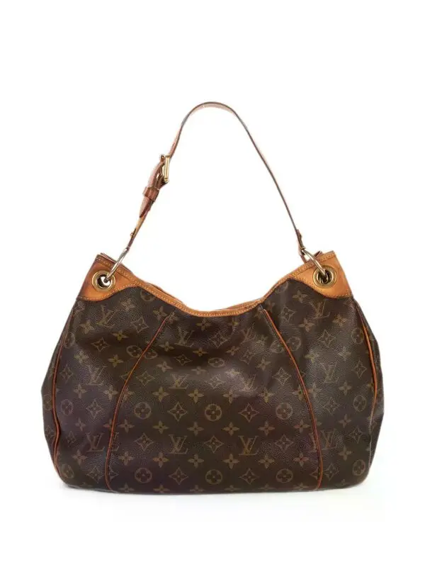 LOUIS VUITTON Galliera Monogram Canvas Shoulder Bag - Brown