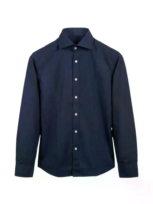 BASTONCINO Long-sleeve Button-down Shirt - Blue