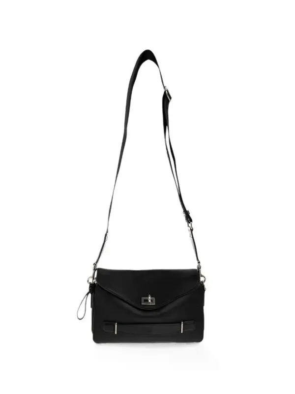 Balenciaga Small Le 7 Cube Messenger Bag - Black