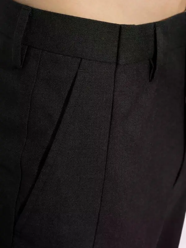 MAISON MARGIELA Tailored Pressed Crease Wool Trousers